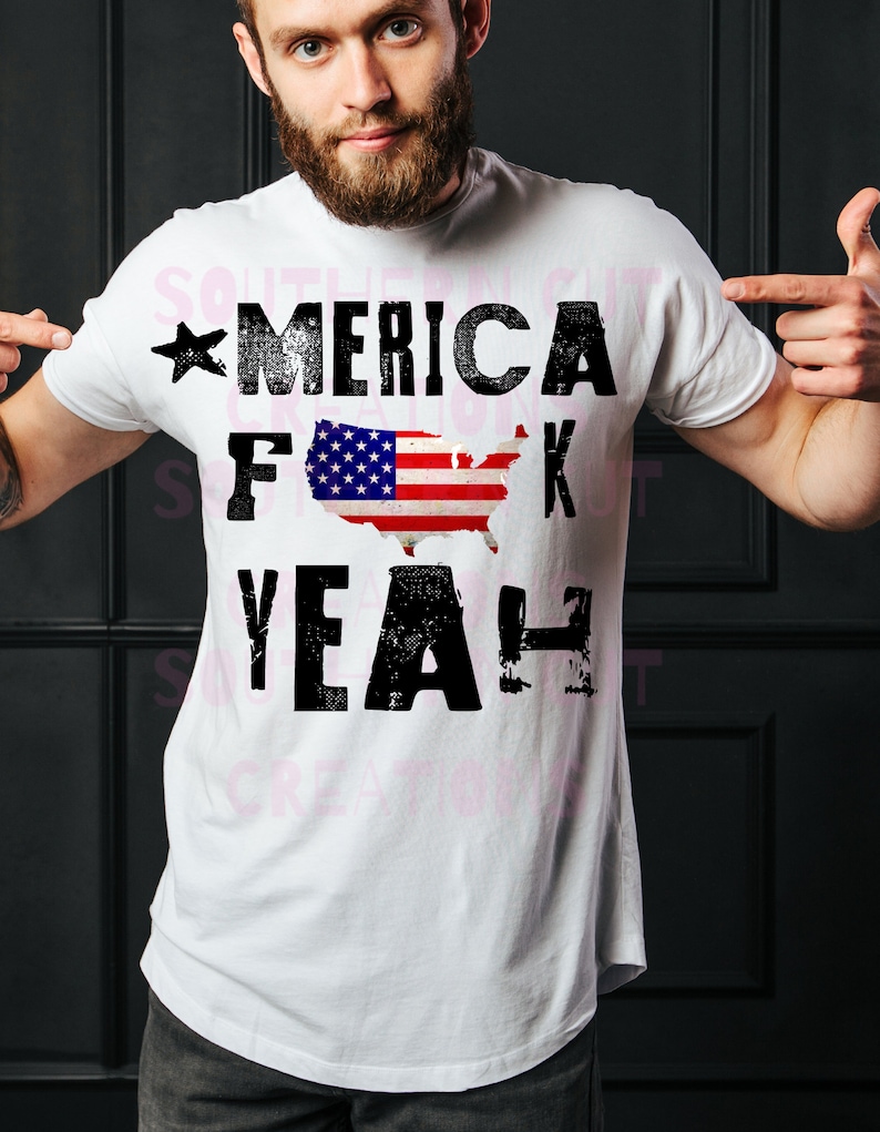 Merica F**k Yeah PNG Digital Download - Etsy