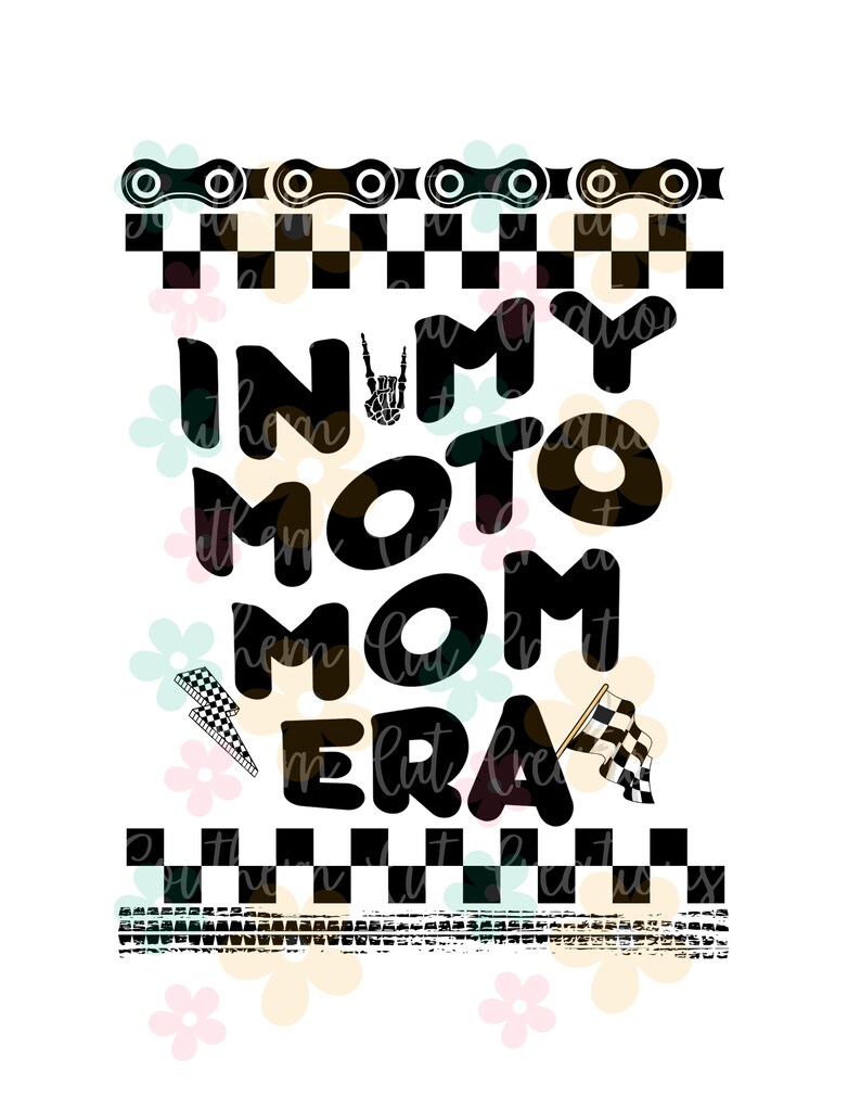 Moto Mom PNG Download - Etsy