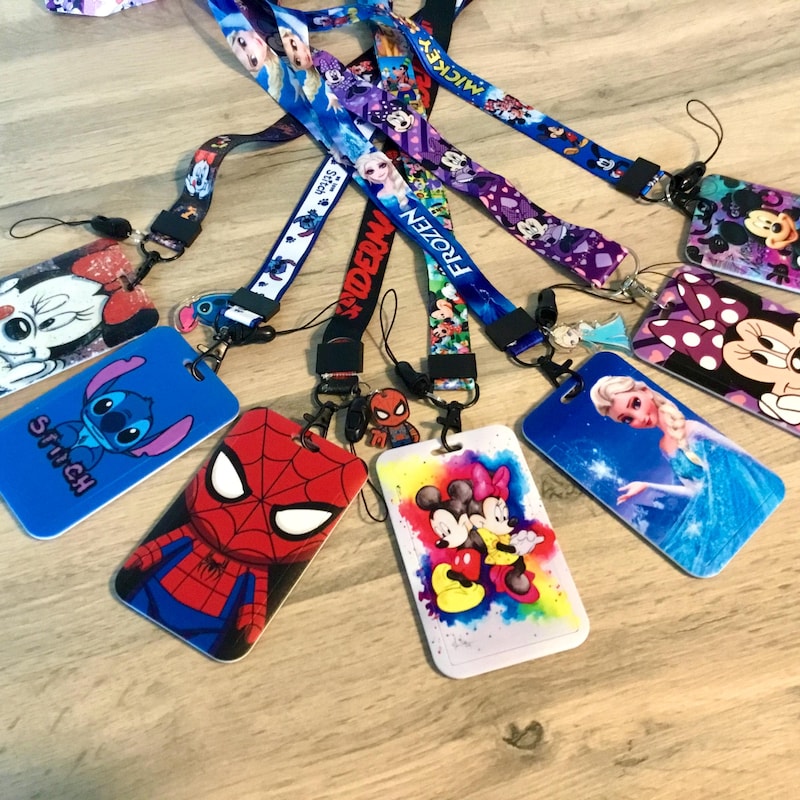 Acrylic Chain Lanyard Id - Etsy UK