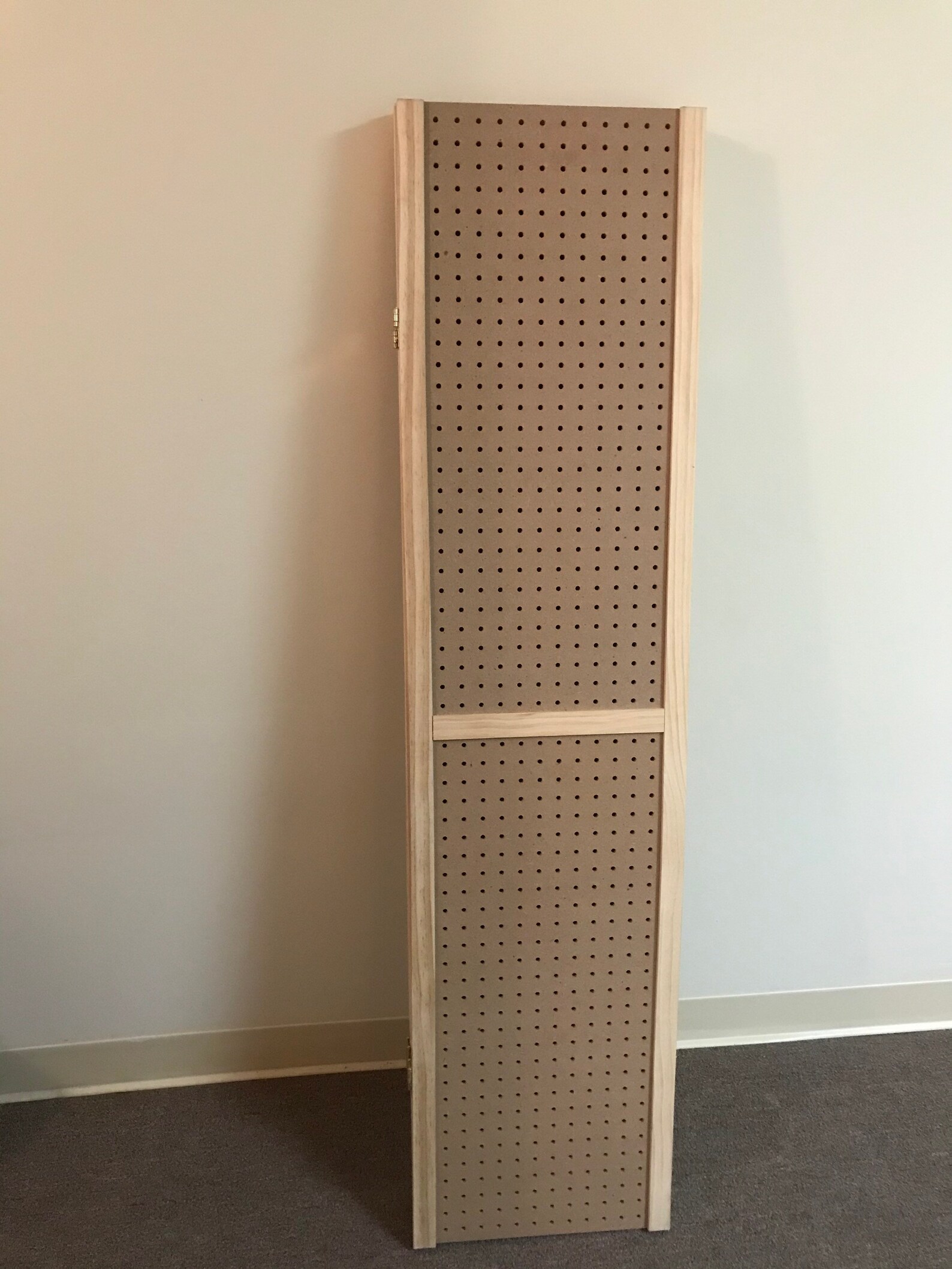 Folding Pegboard Display Divider | Etsy