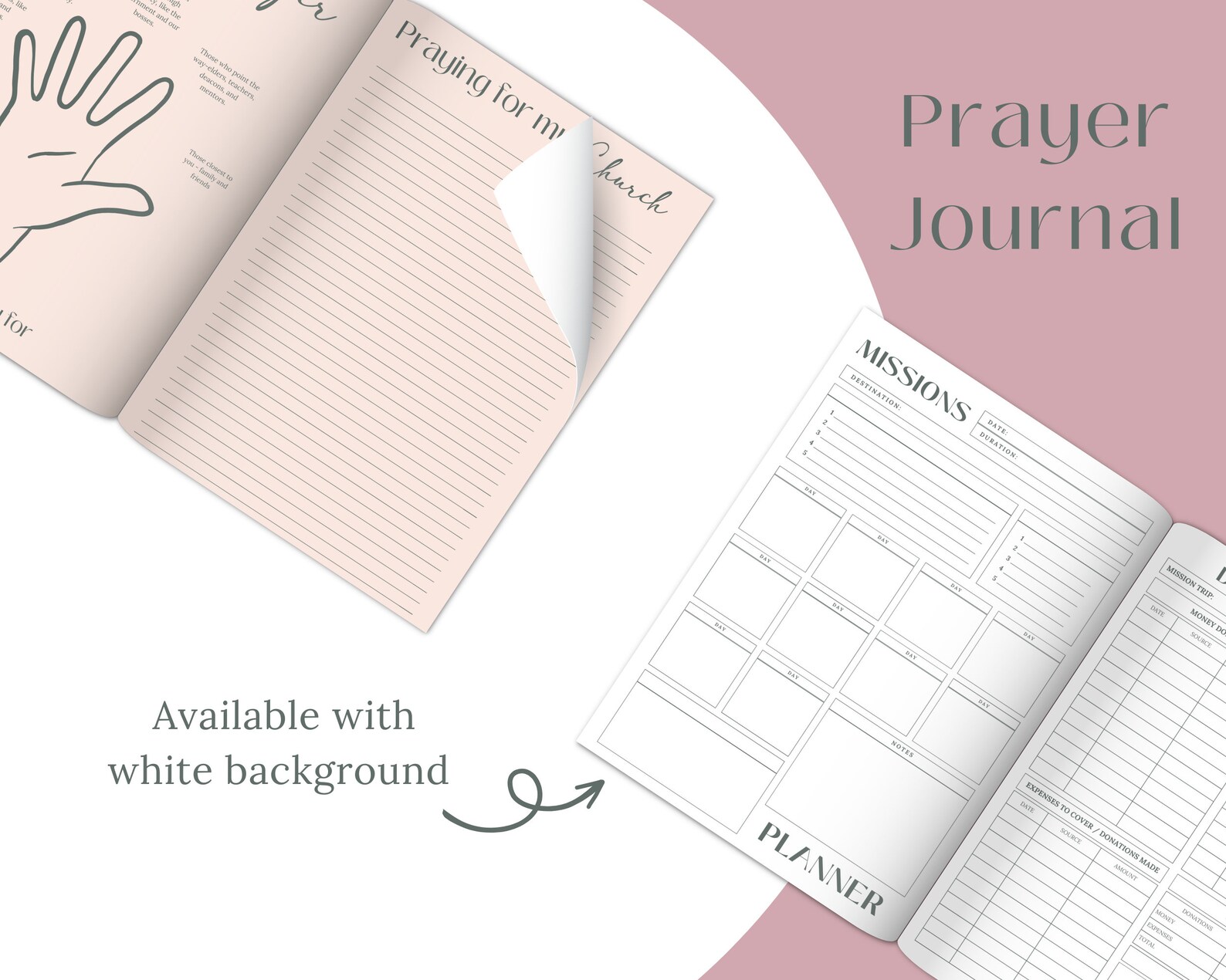 Prayer Planner, Digital Prayer Journal, Goodnotes Prayer Journal,prayer ...