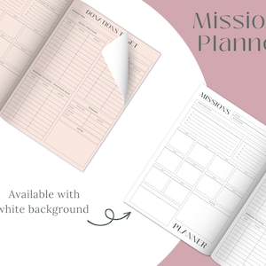 Missionary Trip Planner, Christian Mission Planner, Missionary ...