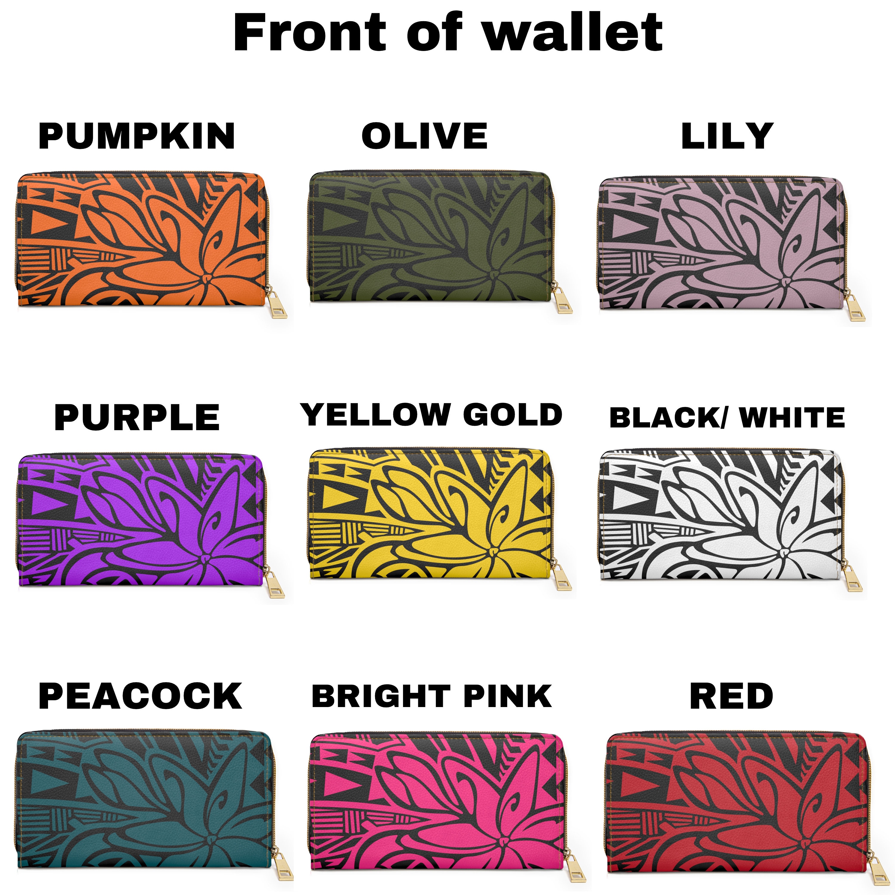 Hawaiian Tribal Wallet - Etsy