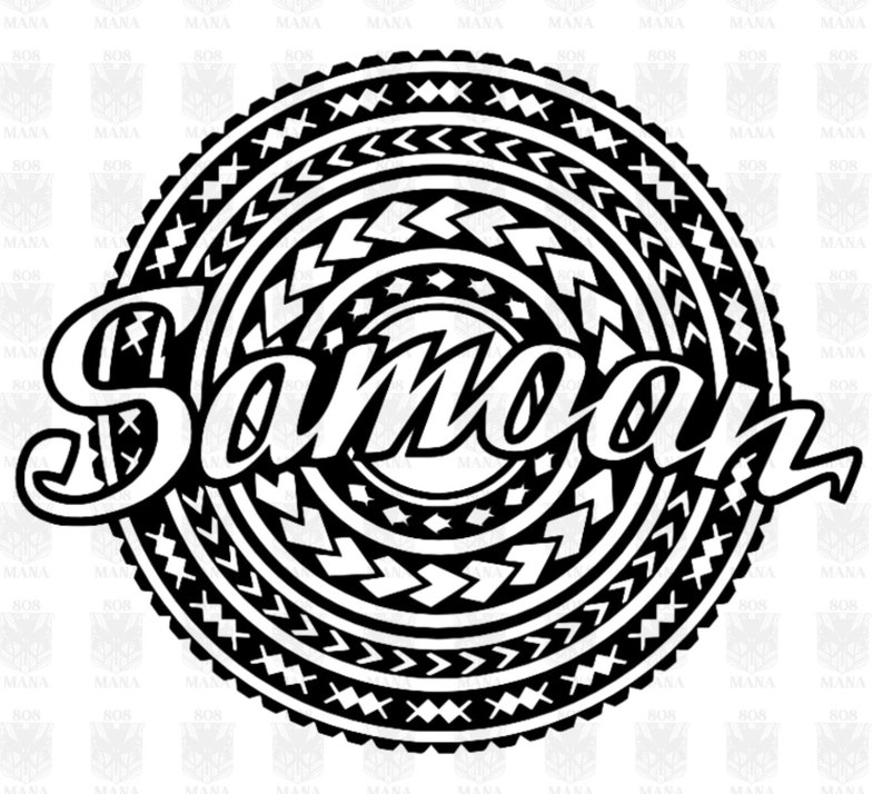 Samoan Decal - Etsy
