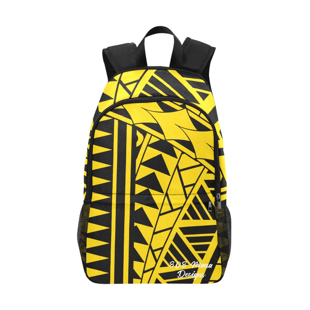 Polynesian Tribal Backpack - Etsy
