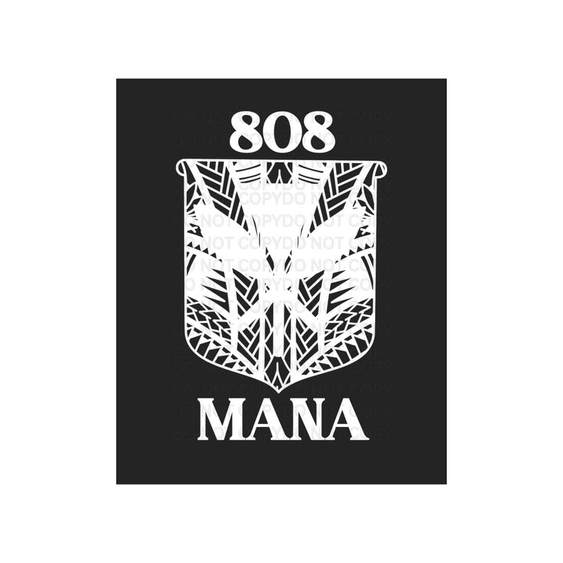 808 Mana Tribal Kanaka Decal - Etsy