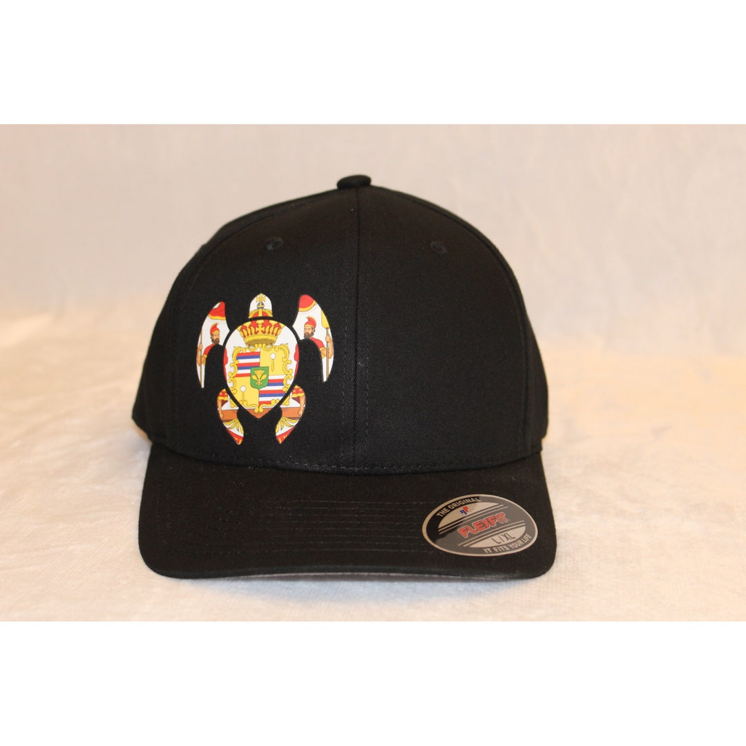 Hawaiian Coat of Arms Hat Hawaiian State Ball Cap Polynesian Tribal ...