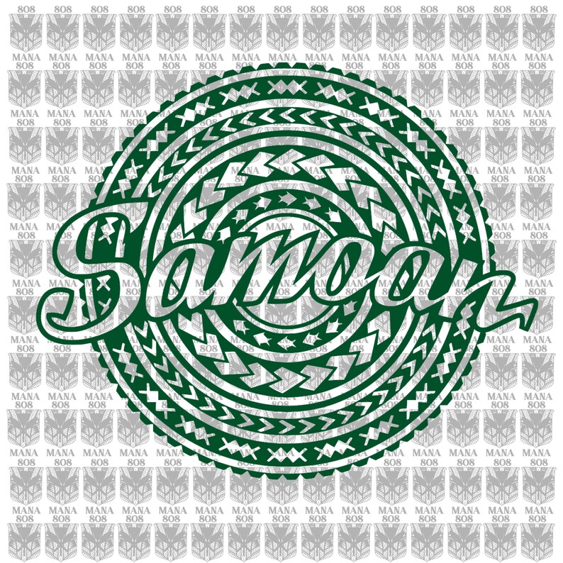 Samoan Decal - Etsy