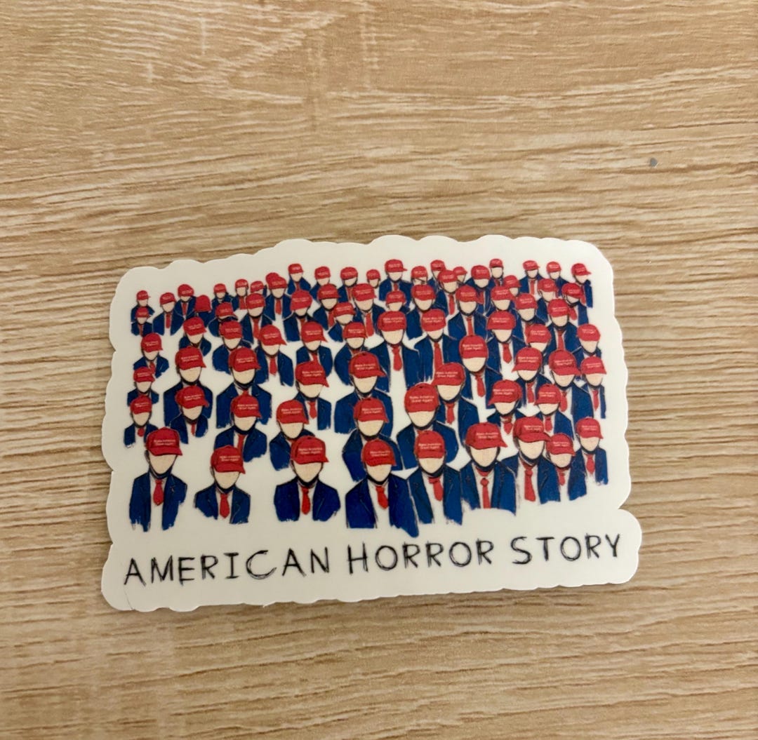 American Horror Story Sticker: Anti-trump Cult Decal - Etsy