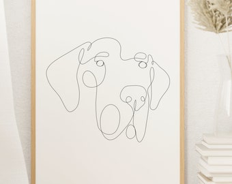 One Line Drawing - Etsy