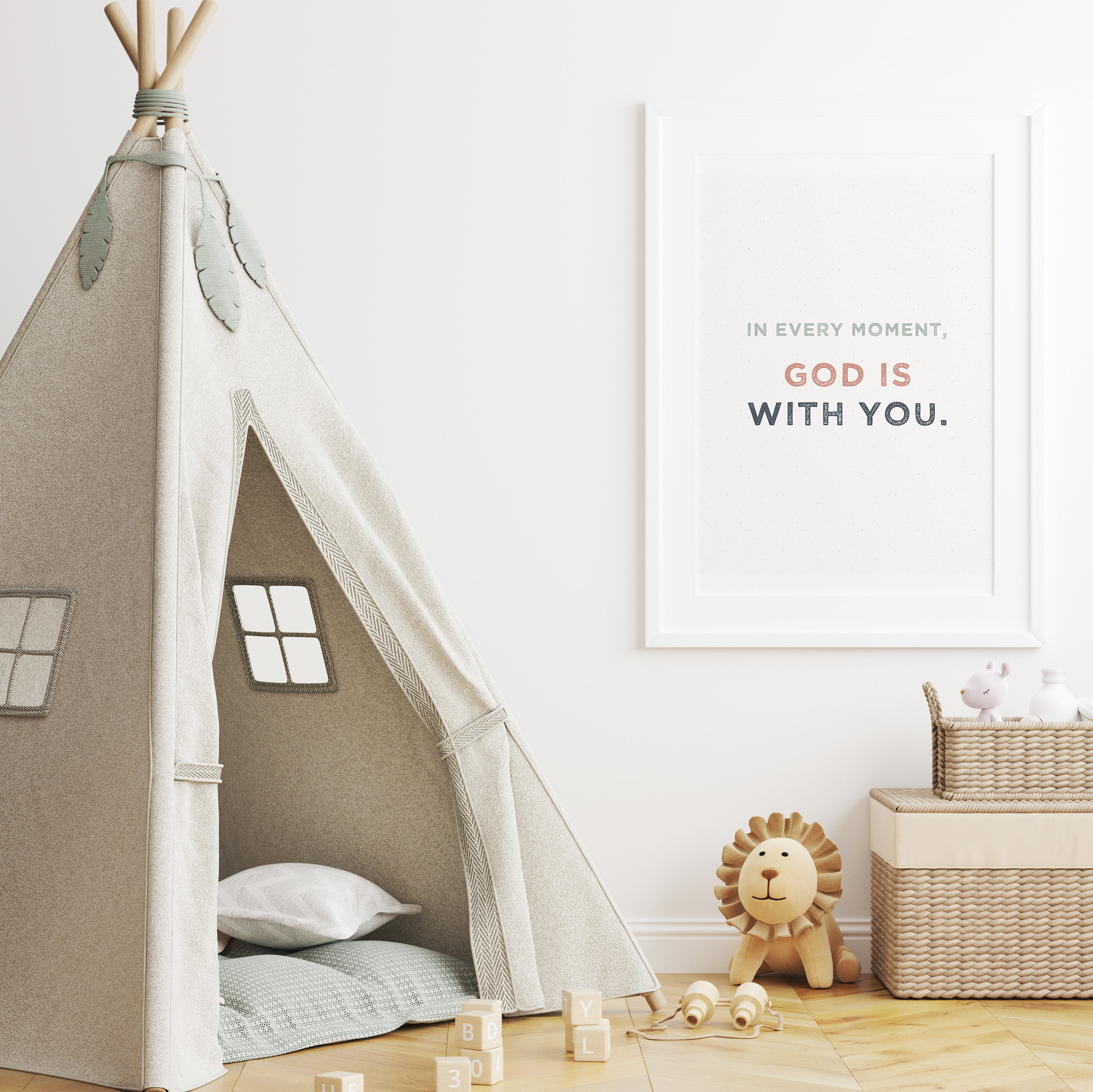Christian Affirmations Bundle, Kids Room Art, Playroom Wall Art ...