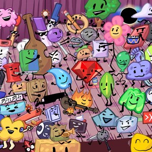 BFDI Three Print Discounted Bundle (11" X 17") Posters - Etsy