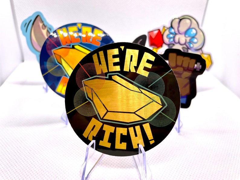 2.5 Vinyl Stickers Deep Rock Galactic Rock and Stone - Etsy