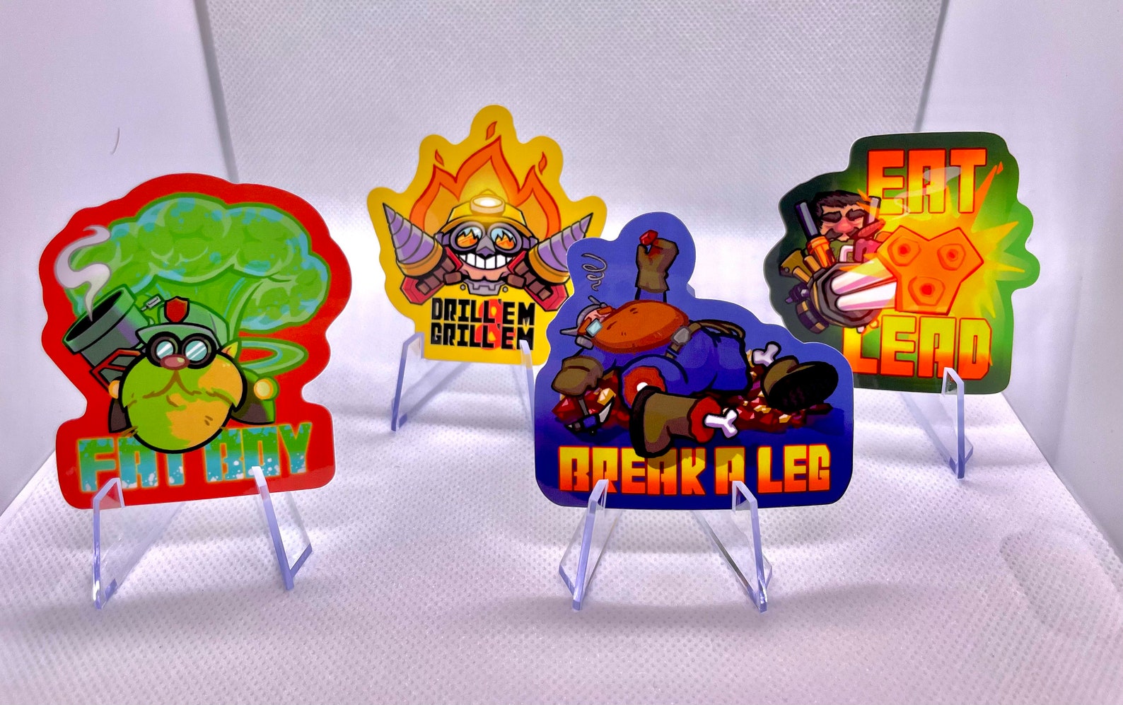 2.5" Vinyl Sticker - Deep Rock Galactic Classes (gunner, Driller, Scout ...