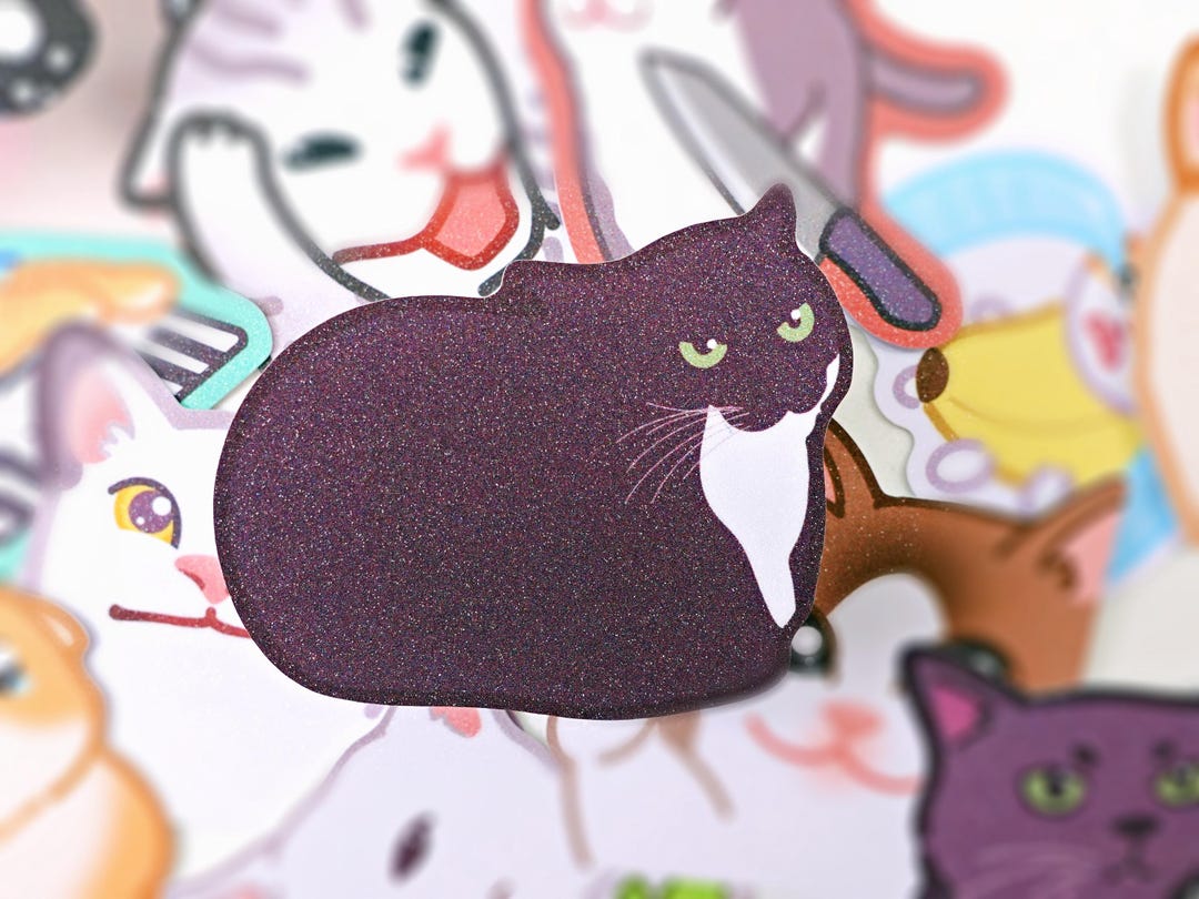 Maxwell Cat Meme Sticker - 2.5 Inches - Glittery - Etsy