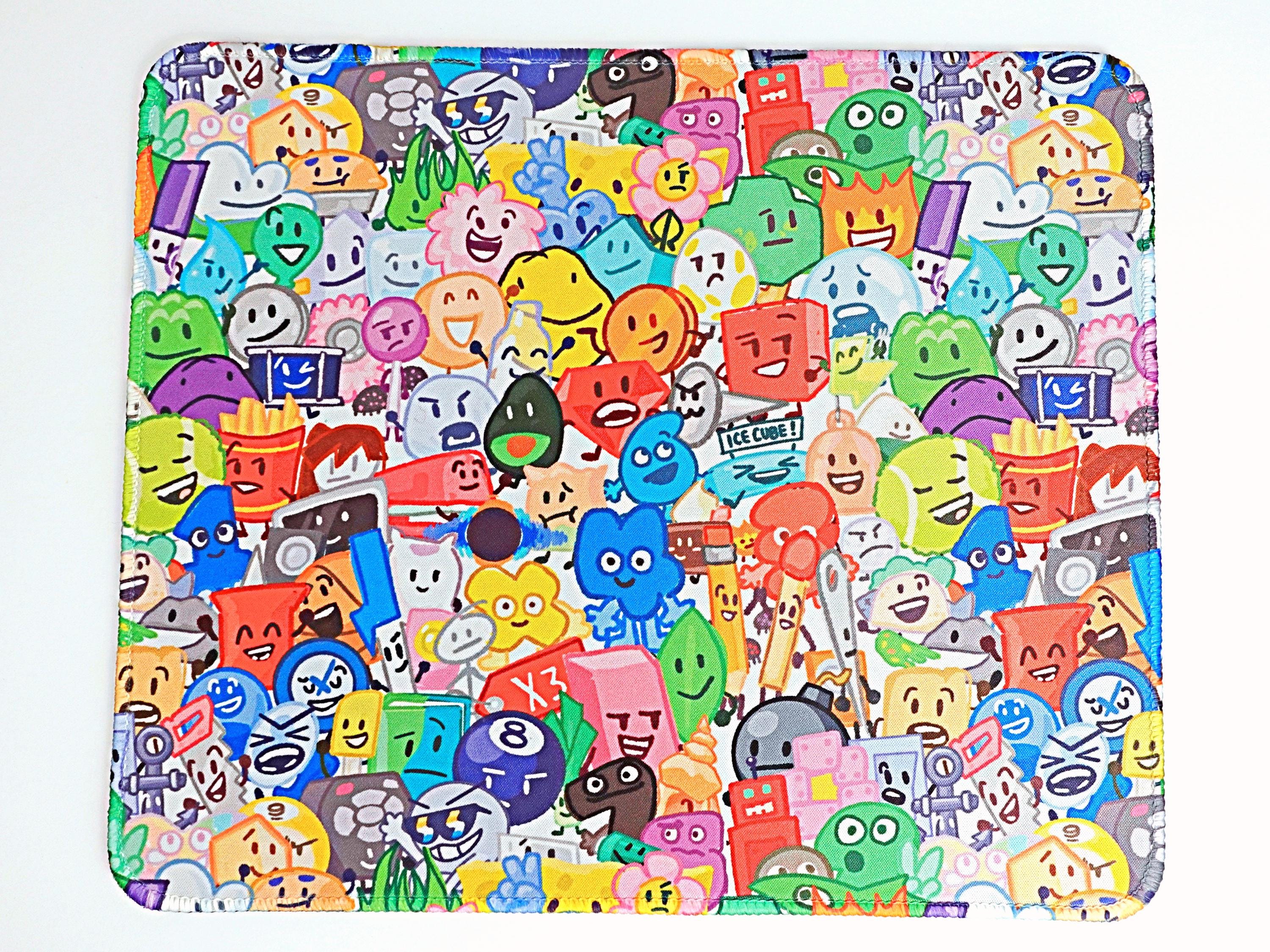 BFDI Mousepad - All Characters! - Etsy
