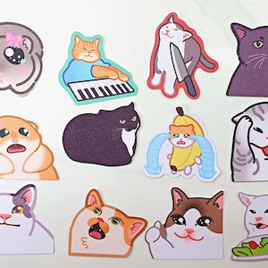 Maxwell Cat Meme Sticker - 2.5 Inches - Glittery - Etsy Australia