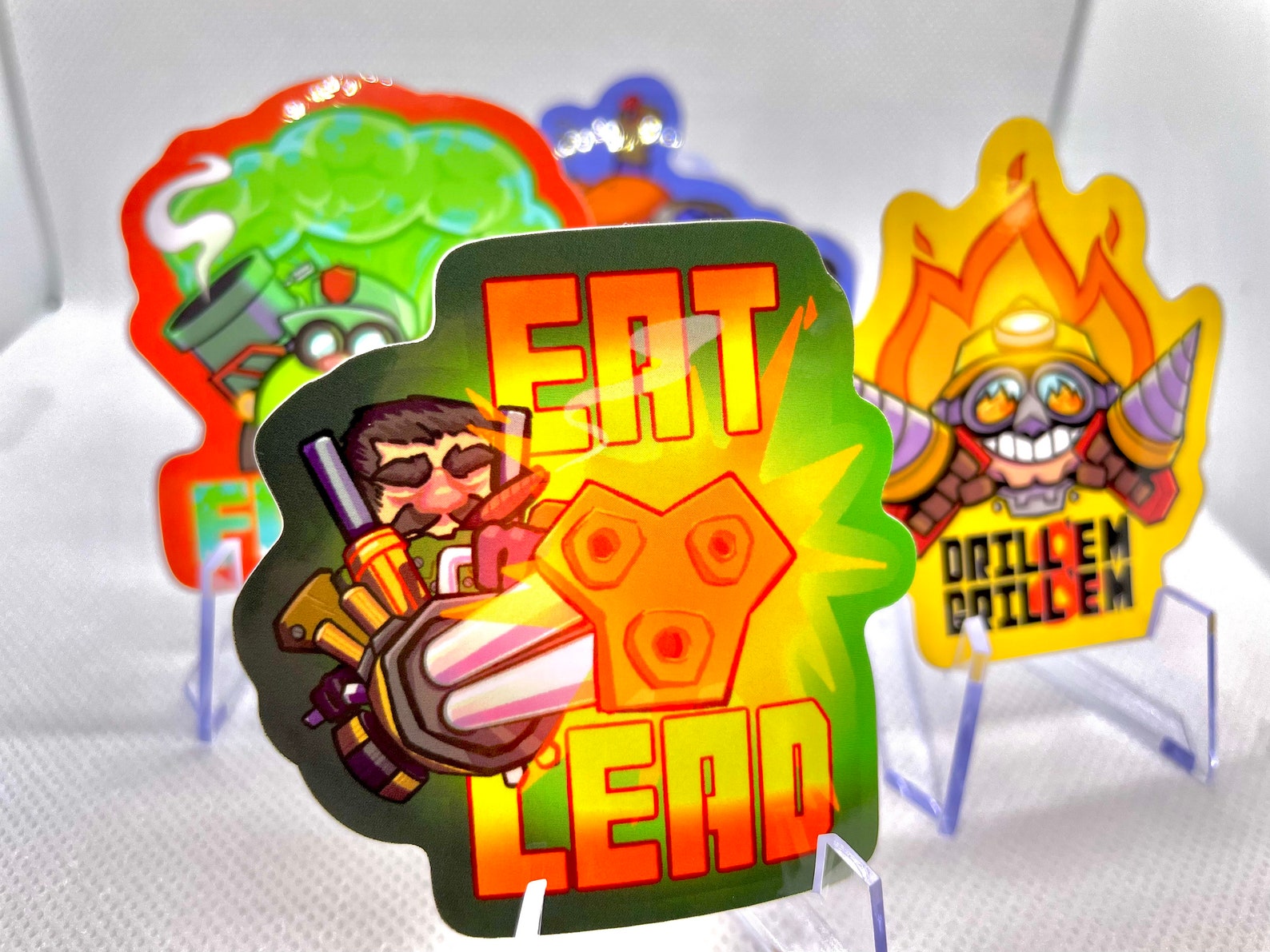 2.5" Vinyl Sticker - Deep Rock Galactic Classes (gunner, Driller, Scout ...