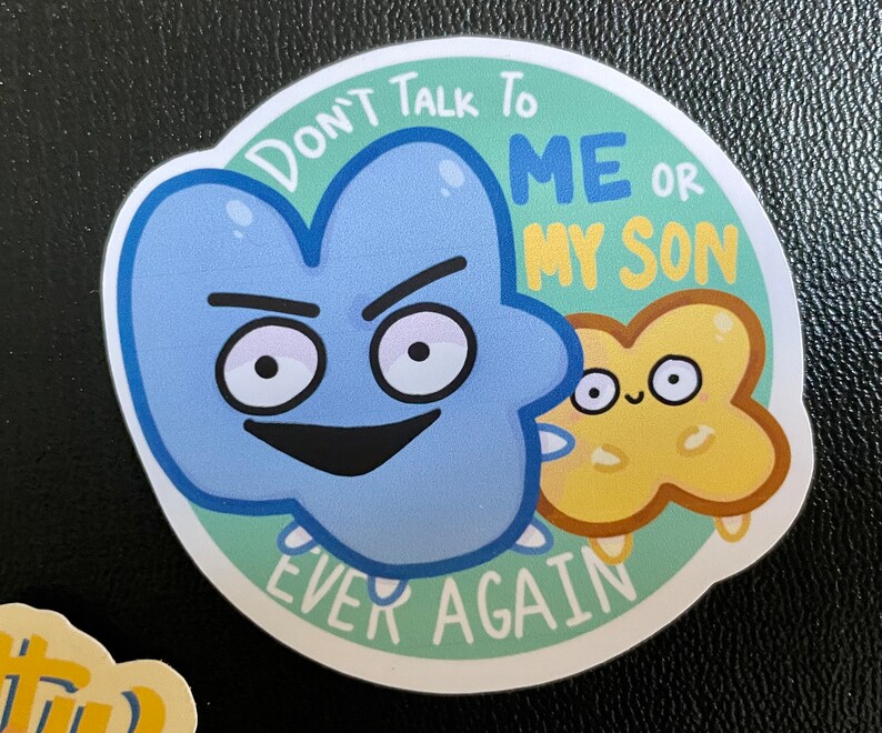 BFDI 2.5 Vinyl Sticker Pack 1 grassy Ruby Flower - Etsy