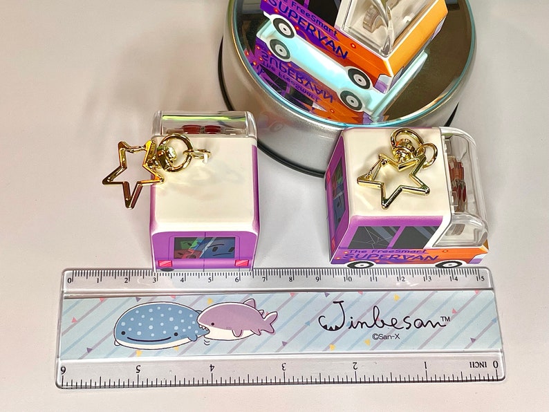 The Freesmart Super Van 3D Keychain BFDI 2.2 Pencil, Ruby, Match, Ice ...