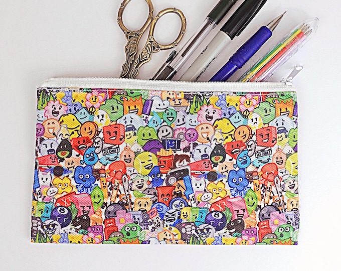 Bfdi Battle for Dream Island Pencil Pouch - Etsy