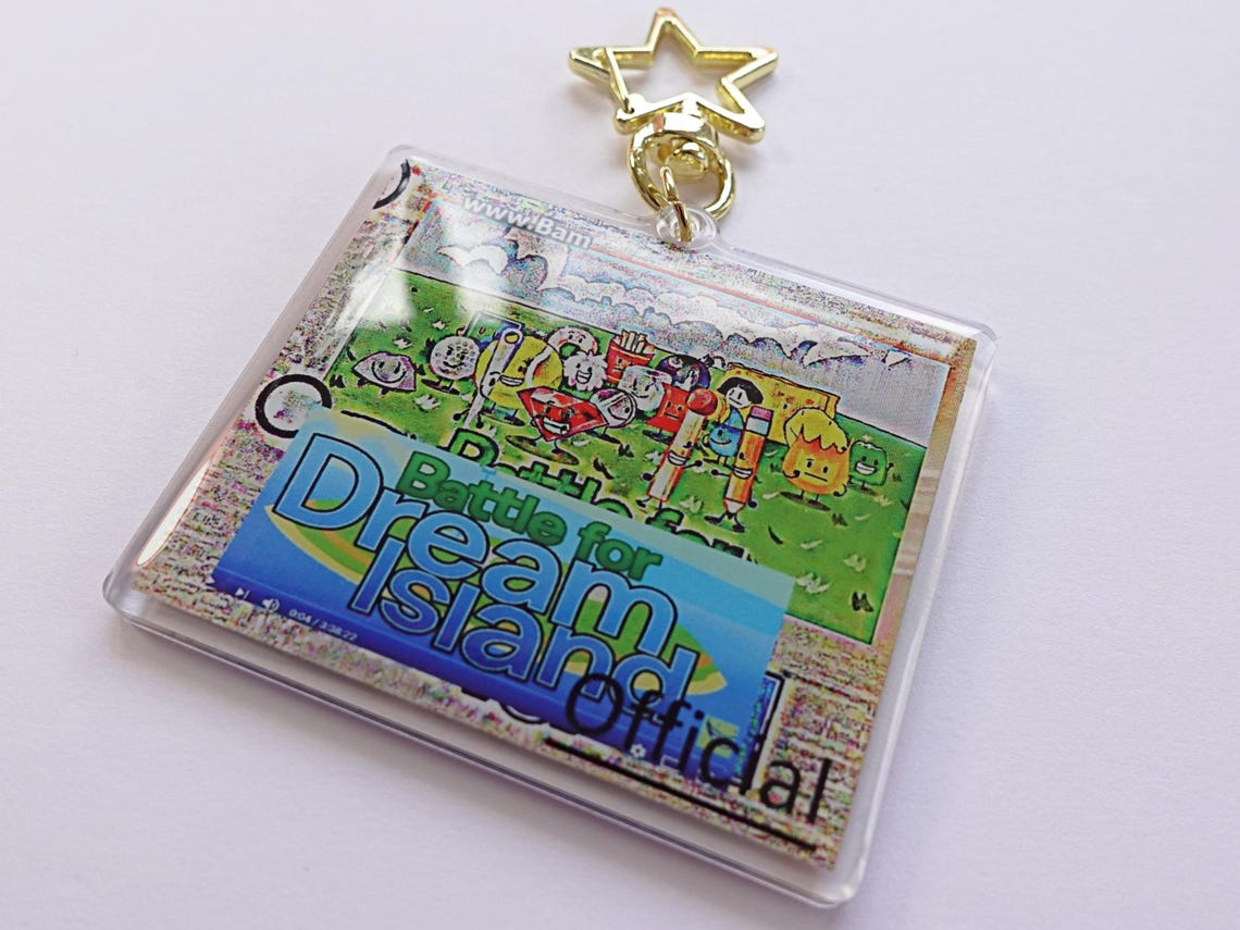 A BFDI Keychain - Double-sided Acrylic 2.5" - Etsy