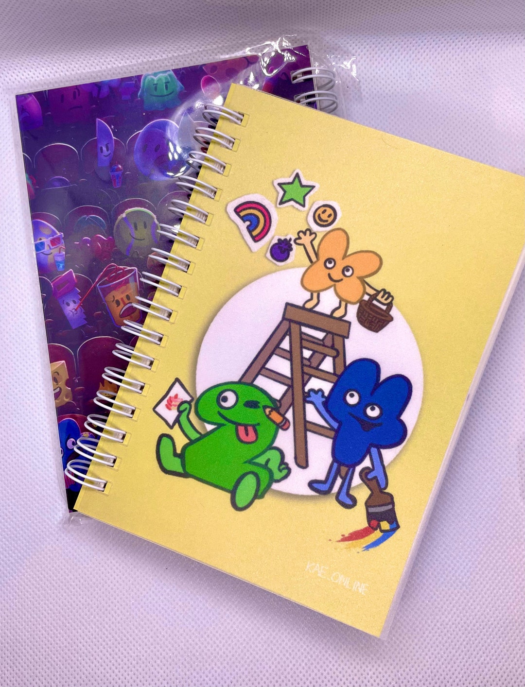 BFDI Reusable Sticker Book (four, X, Two) - Etsy