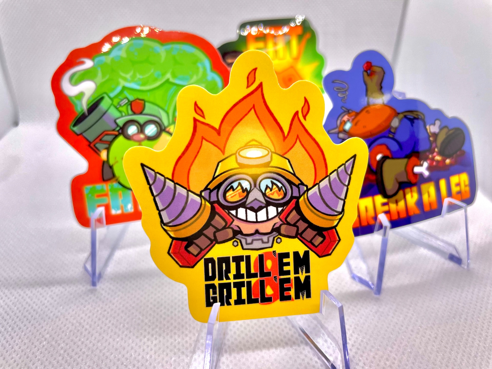 2.5" Vinyl Sticker - Deep Rock Galactic Classes (gunner, Driller, Scout ...