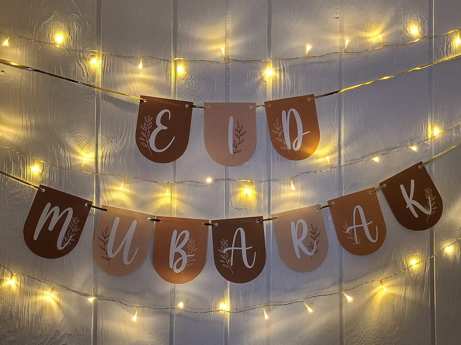 Black PRINTABLE DIGITAL Eid Mubarak Banner - Ramadan Eid Decor ...