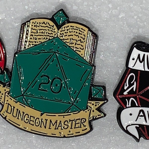 Dungeons and Dragons Pin - Etsy