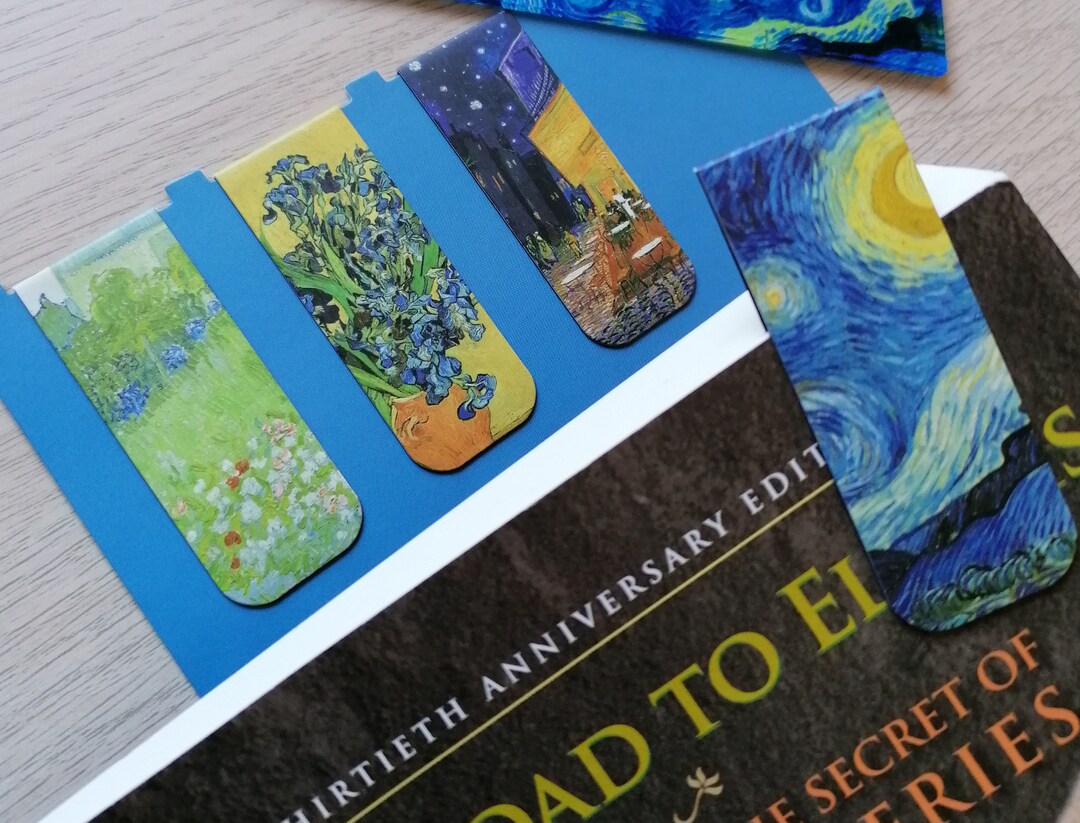 Unique Van Gogh Bookmark, Van Gogh Gift, Starry Night Bookmark - Etsy