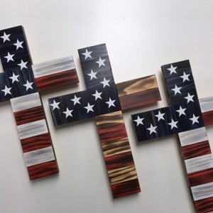 American Flag Crosses - Etsy