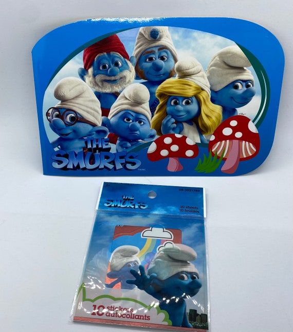 Hallmark the Smurfs Sticker Album Set Kit With Mini Sticker - Etsy