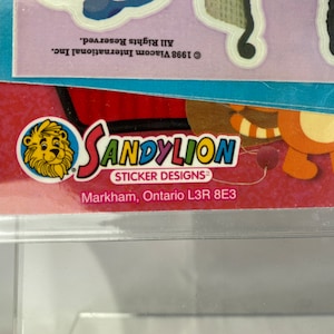Sandylion Blue's Clues Sticker Book TOTE W/over 100 Stickers Inside ...