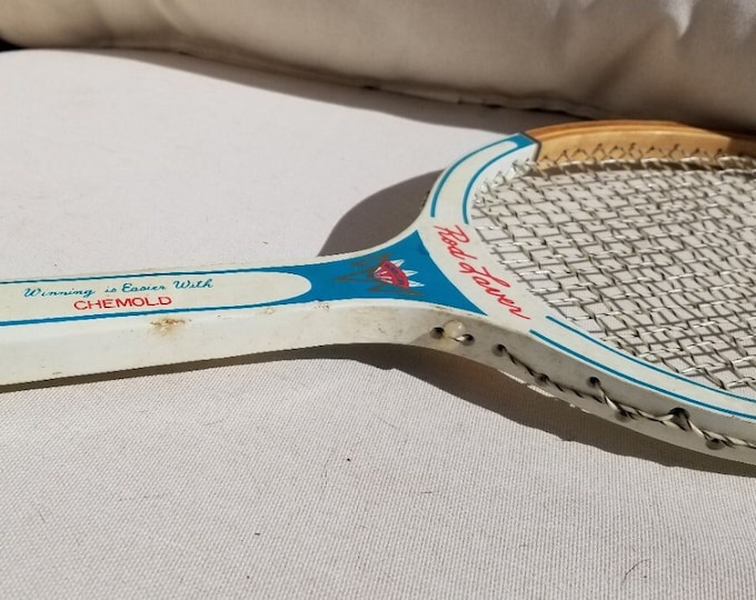 Vintage Rod Laver Chemold Tennis Racket, Wimbledon Edition, Vintage ...