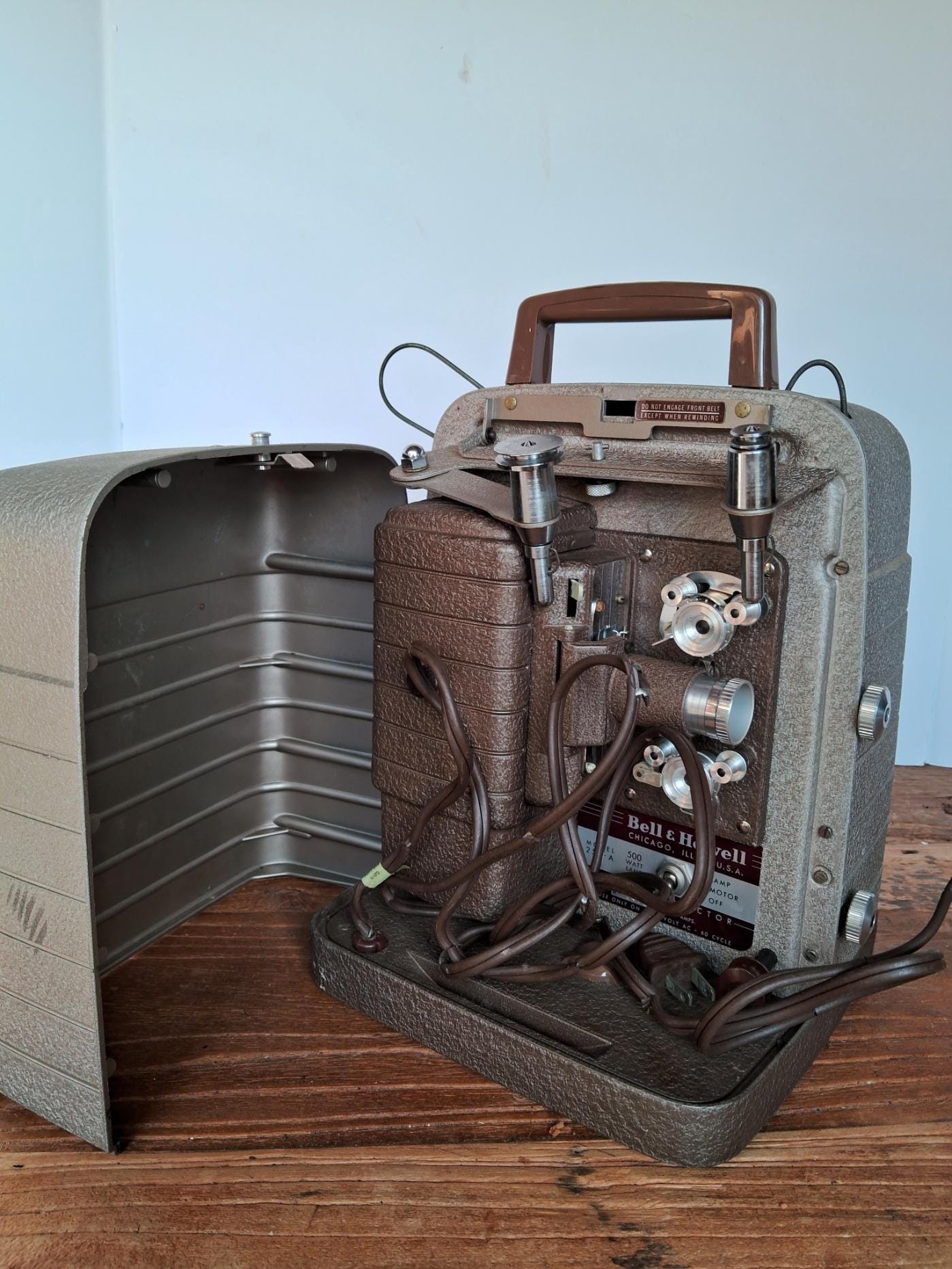 1950's Bell & Howell 9mm Film Projector, Model 235A - Etsy