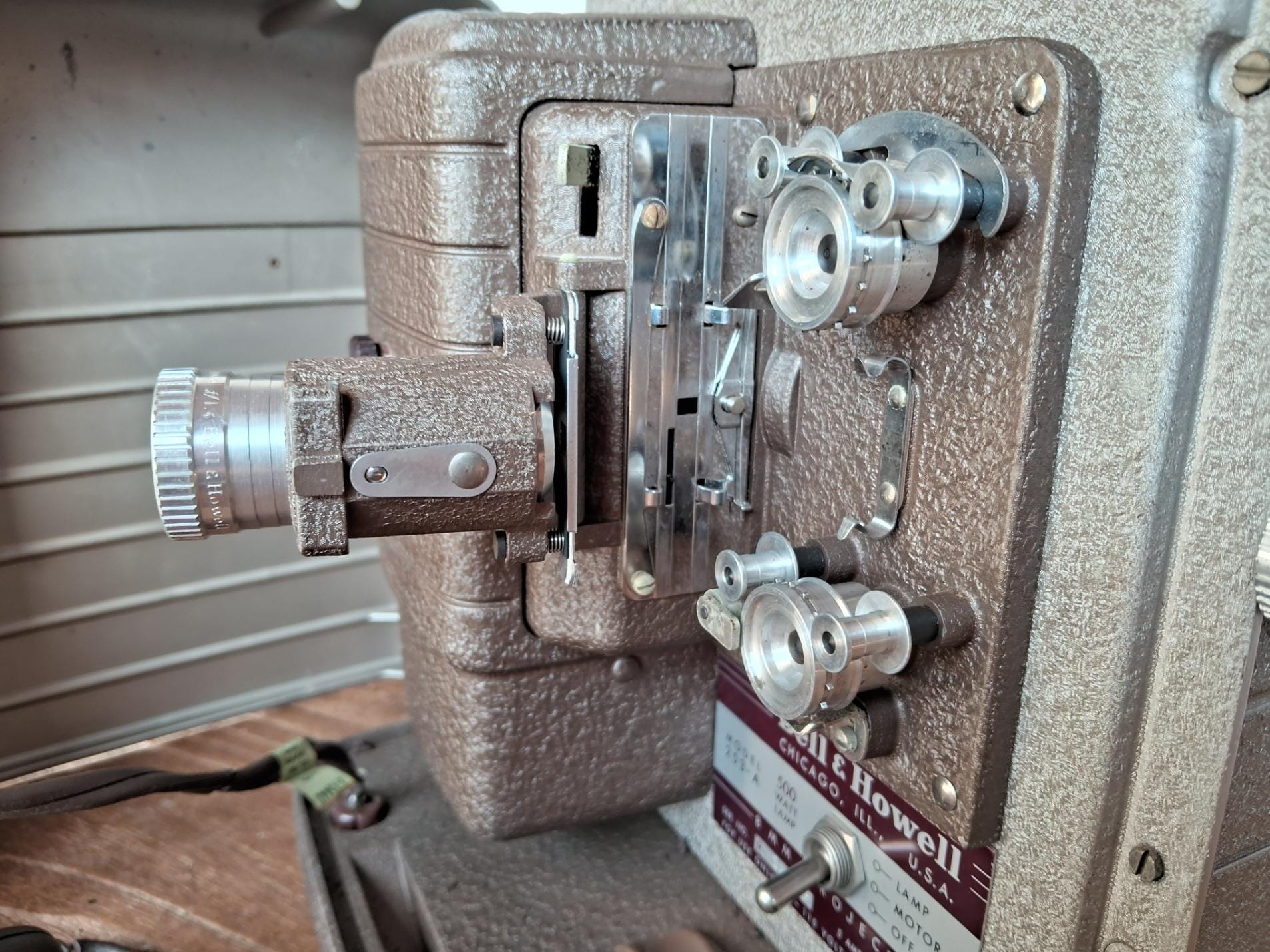 1950's Bell & Howell 9mm Film Projector, Model 235A - Etsy