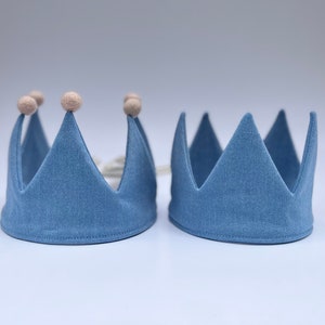 Birthday Crown for Boy, Cake Smash Props, Baby First Birthday Crown ...