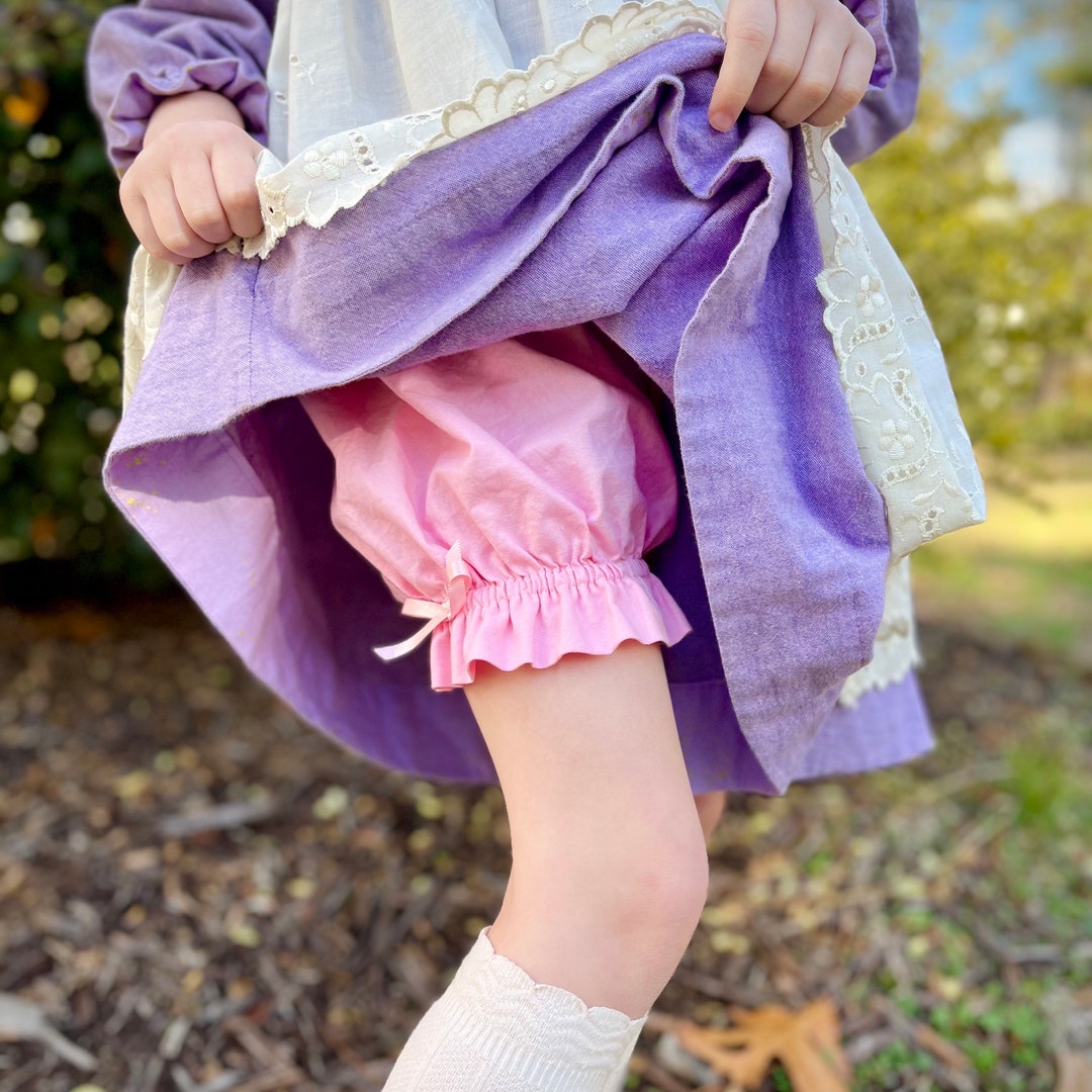 Bloomers for Baby Girl, Girls Bloomers, Diaper Cover, Bummies, Baby ...