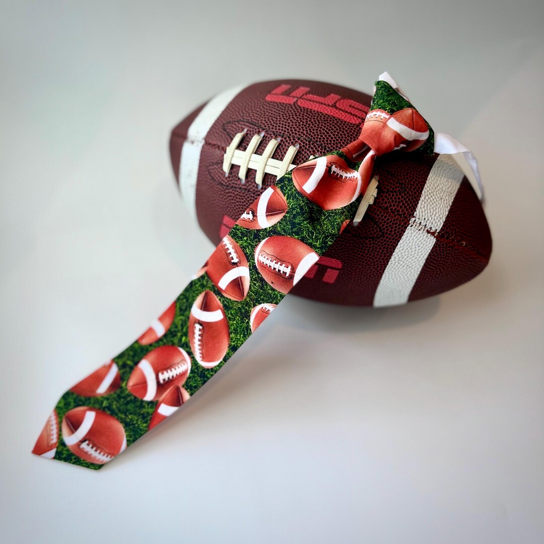 Football Boys Tie, Sports Apparel for Boy, American Football Gift for ...