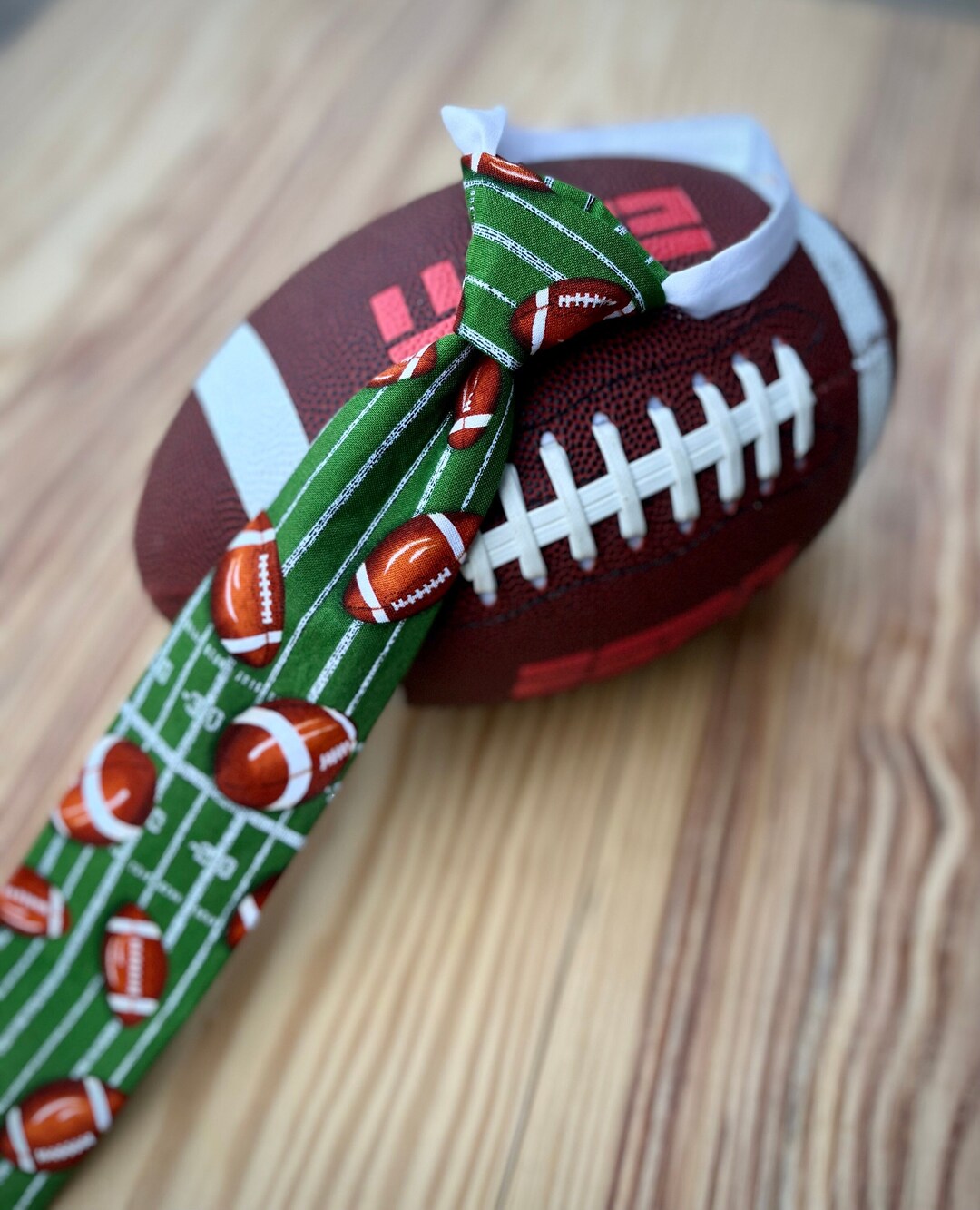Boys Tie, Football Tie, Sports Gift for Boy, Football Gift for Players ...