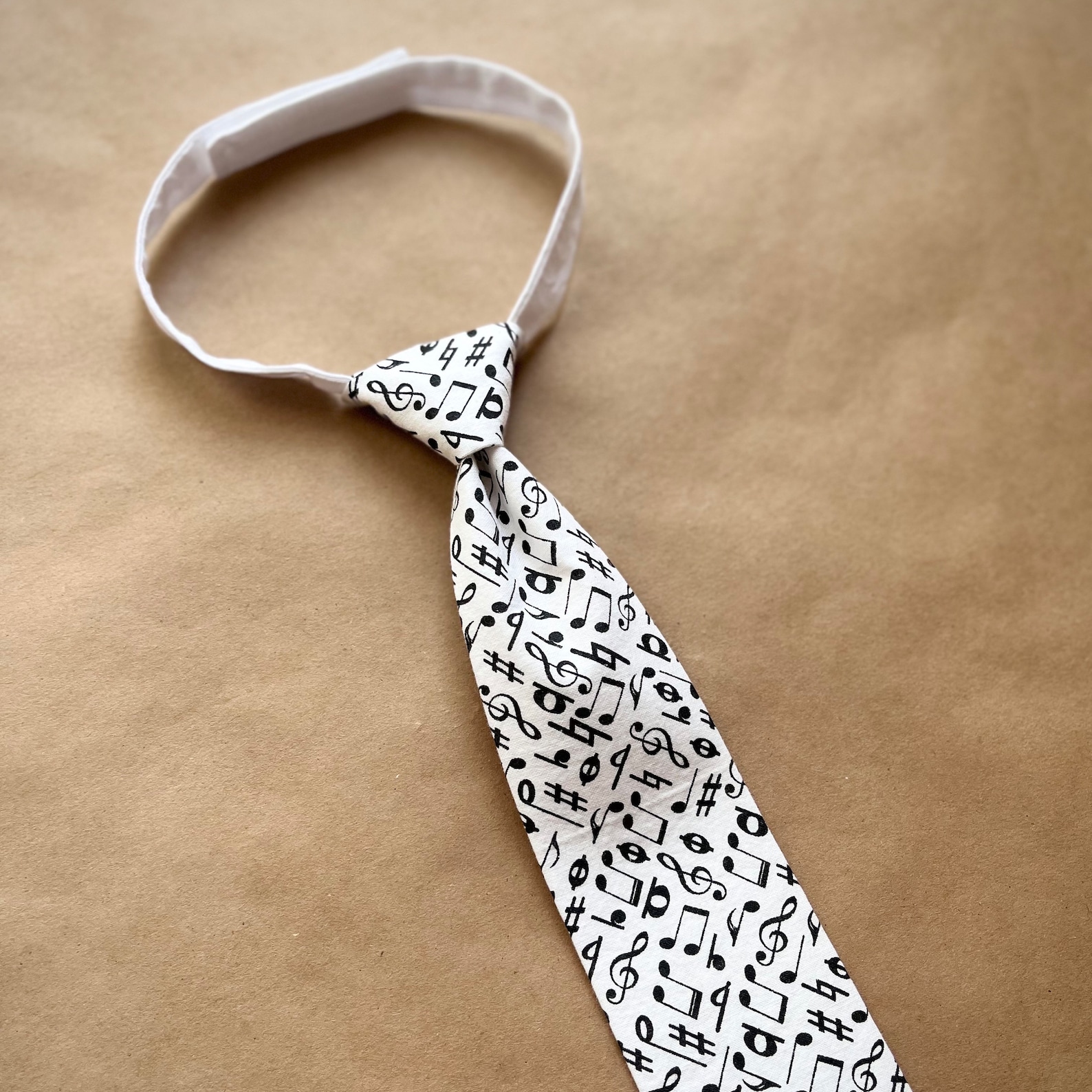 Music Tie for Boys, Music Notes Bowtie, Necktie for Music Recital ...