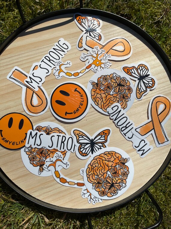 Multiple Sclerosis MS Awareness Myelin Nerve Sticker Vinyl Decal for ...