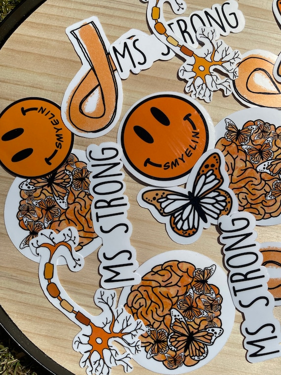 Multiple Sclerosis MS Awareness Myelin Nerve Sticker Vinyl Decal for ...