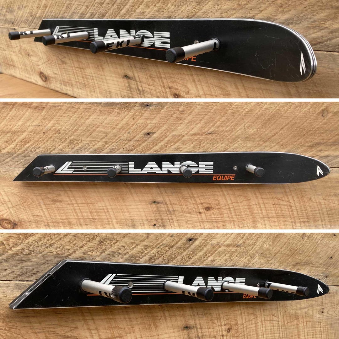 Downhill Alpine Ski Coat Rack With Ski Pole Pegs Hooks Hangers ...