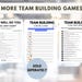 Team Building Games, How Well Do You Know Your Team, Coworker Activity ...