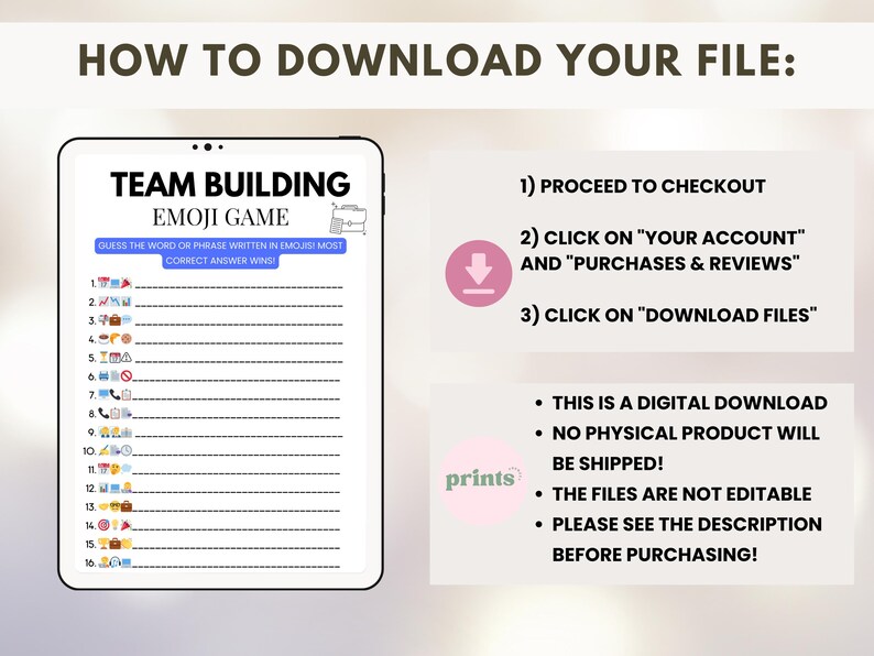 Office Emoji Pictionary Game, Team Building Emoji Game, Fun Emoji Game ...