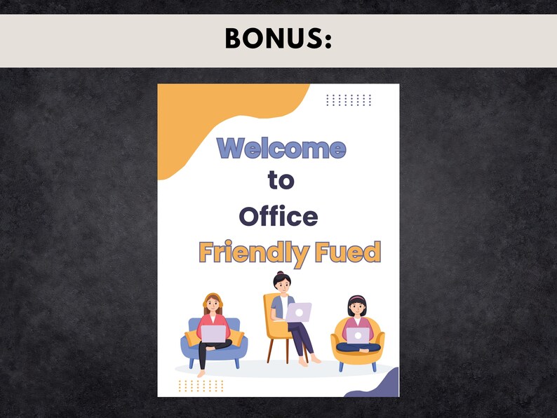 Office Friendly Feud, Office Party Games, Printable Office Family Feud ...