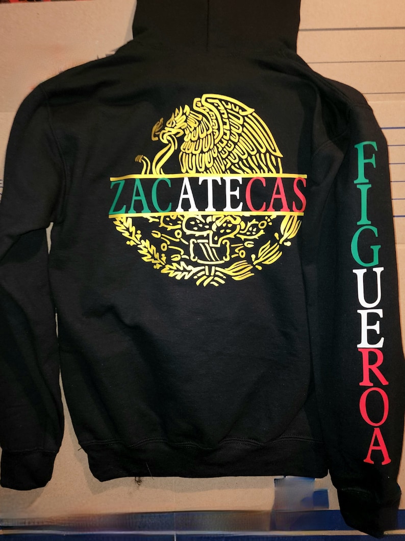 Mexico Estado Jacket | Escudo Nacional Mexicano | Custom Hoodie ...
