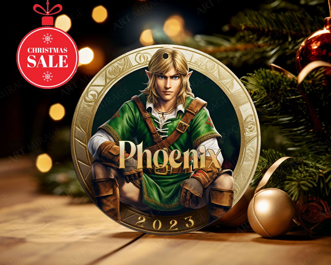 2023 ZELDA LINK ORNAMENT Holiday Gift Ideas for Kids - Etsy
